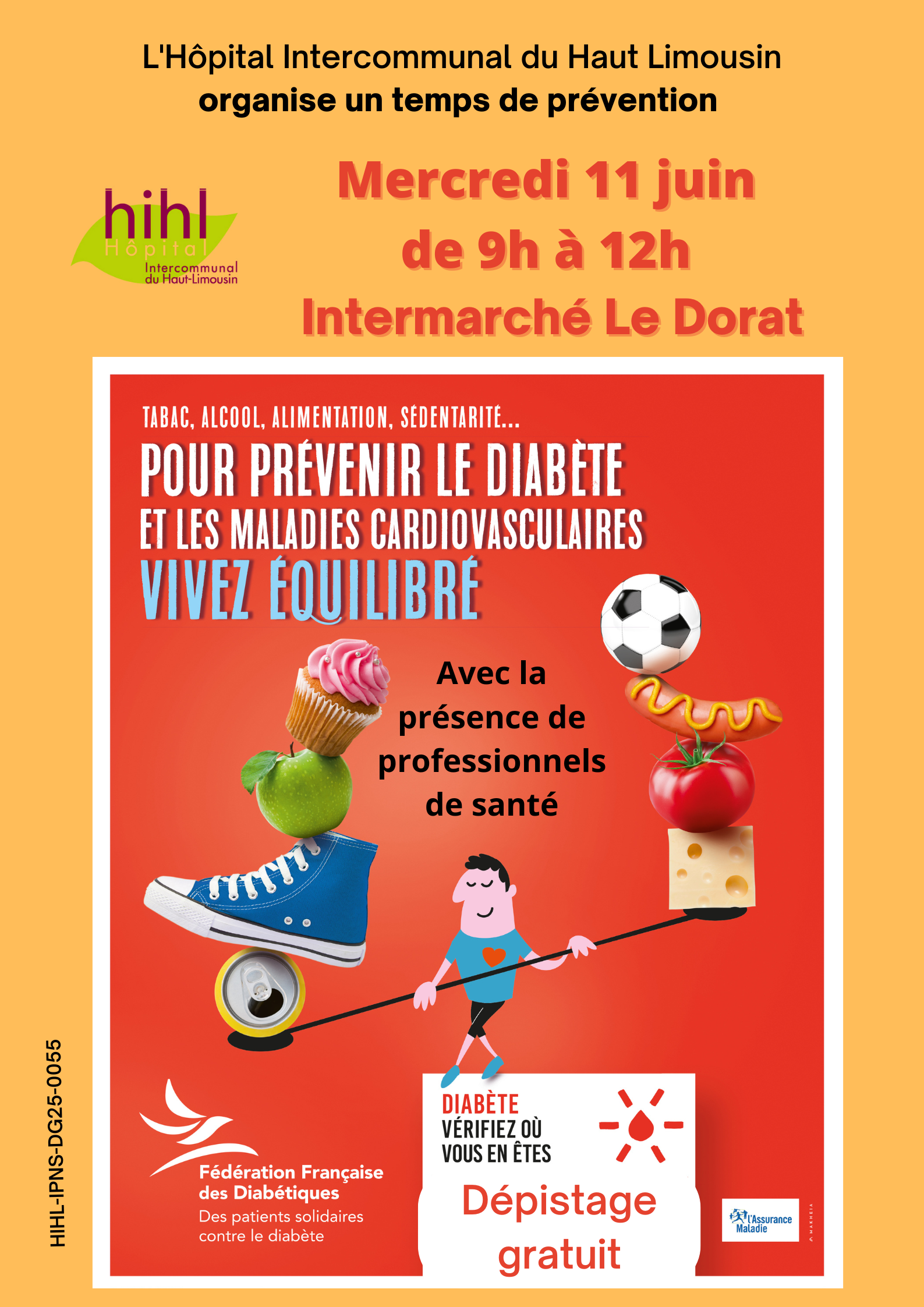 DIABETE | Hôpital Intercommunal du Haut Limousin