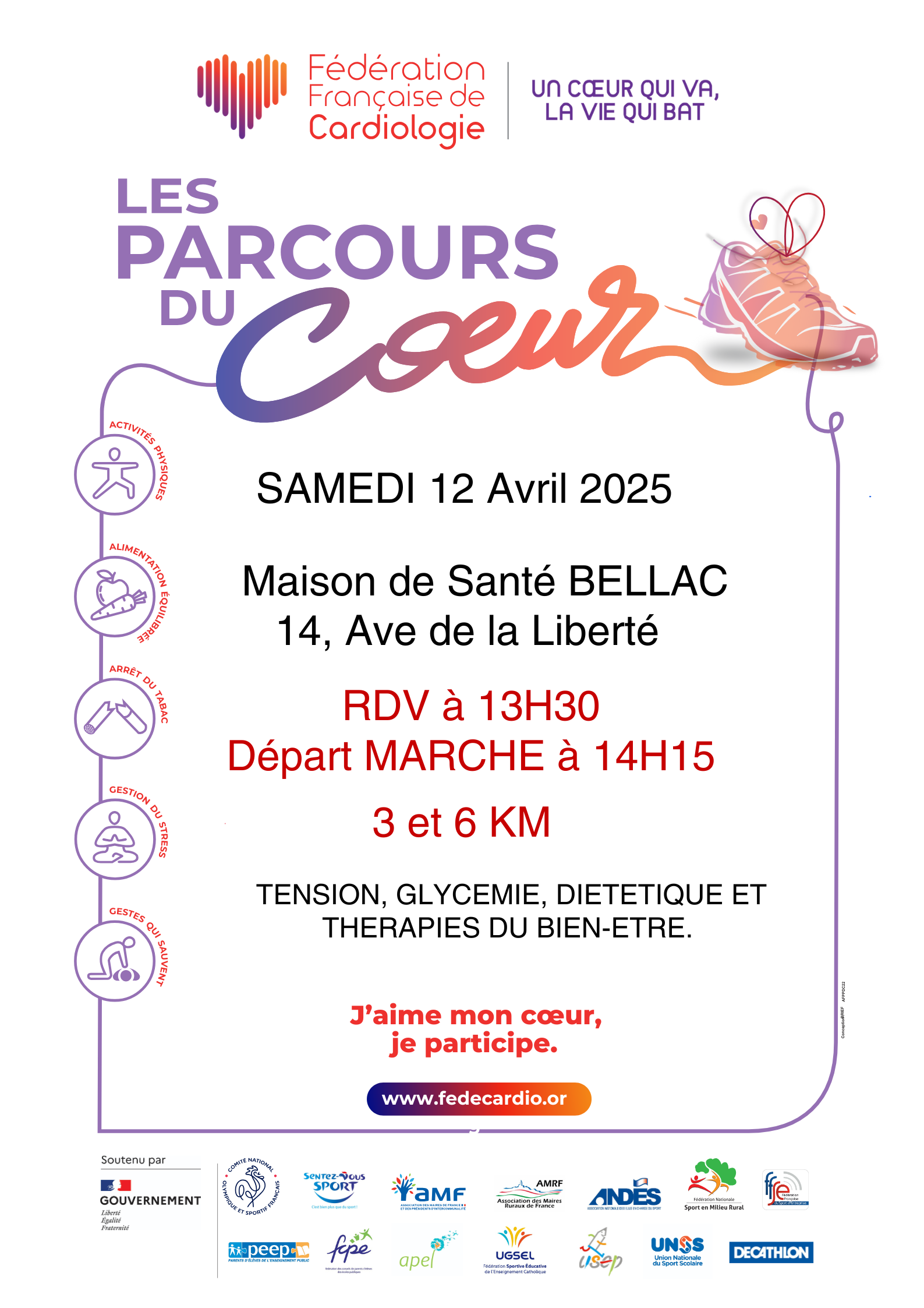 parcours du cœur | Hôpital Intercommunal du Haut Limousin